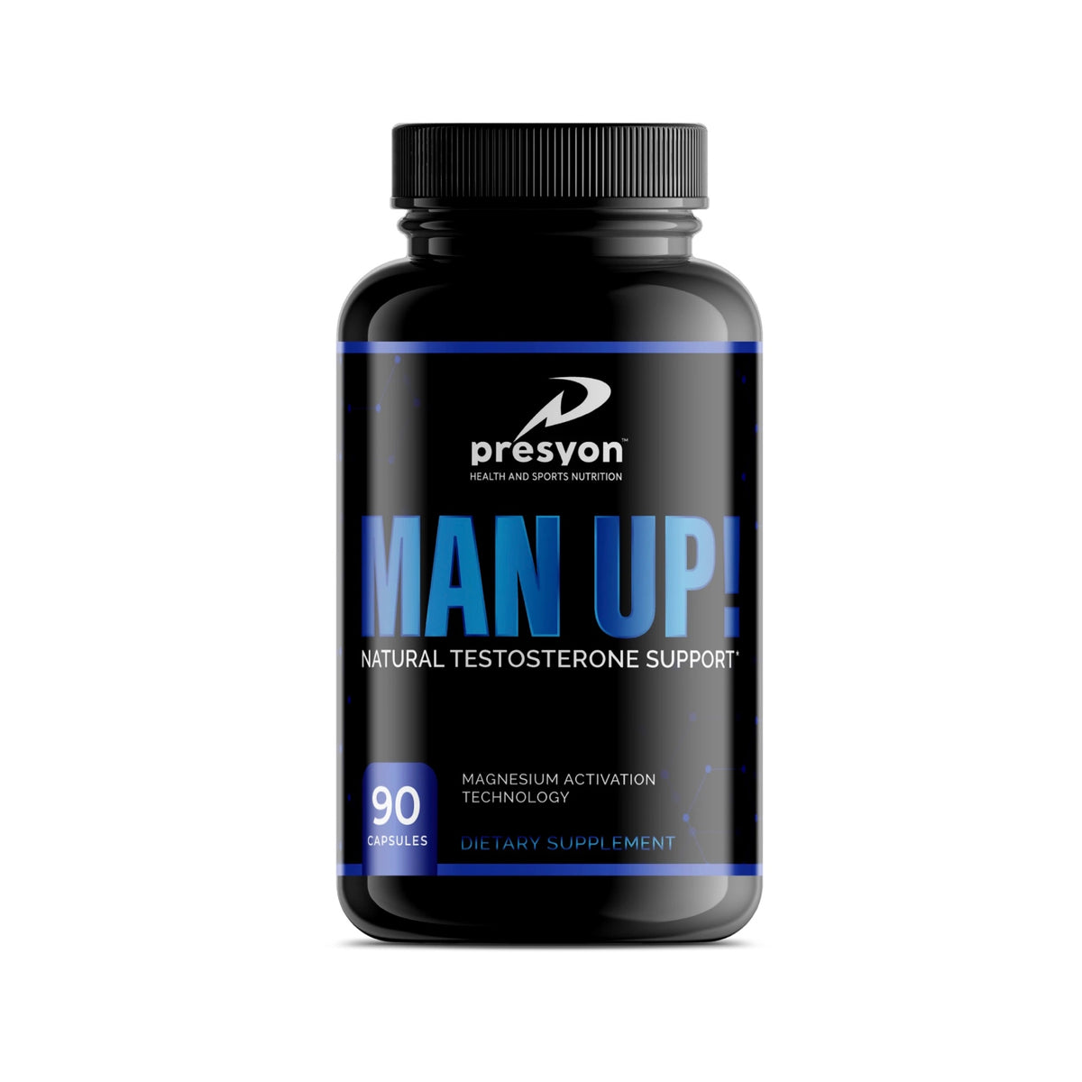 MAN UP! Natural Testosterone Support. – Presyon Active Apparel